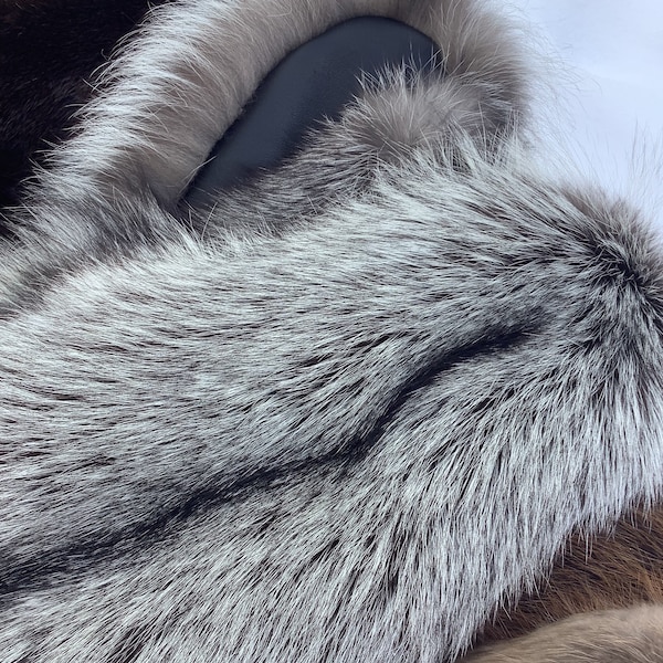 Silver Fox Fur - Etsy
