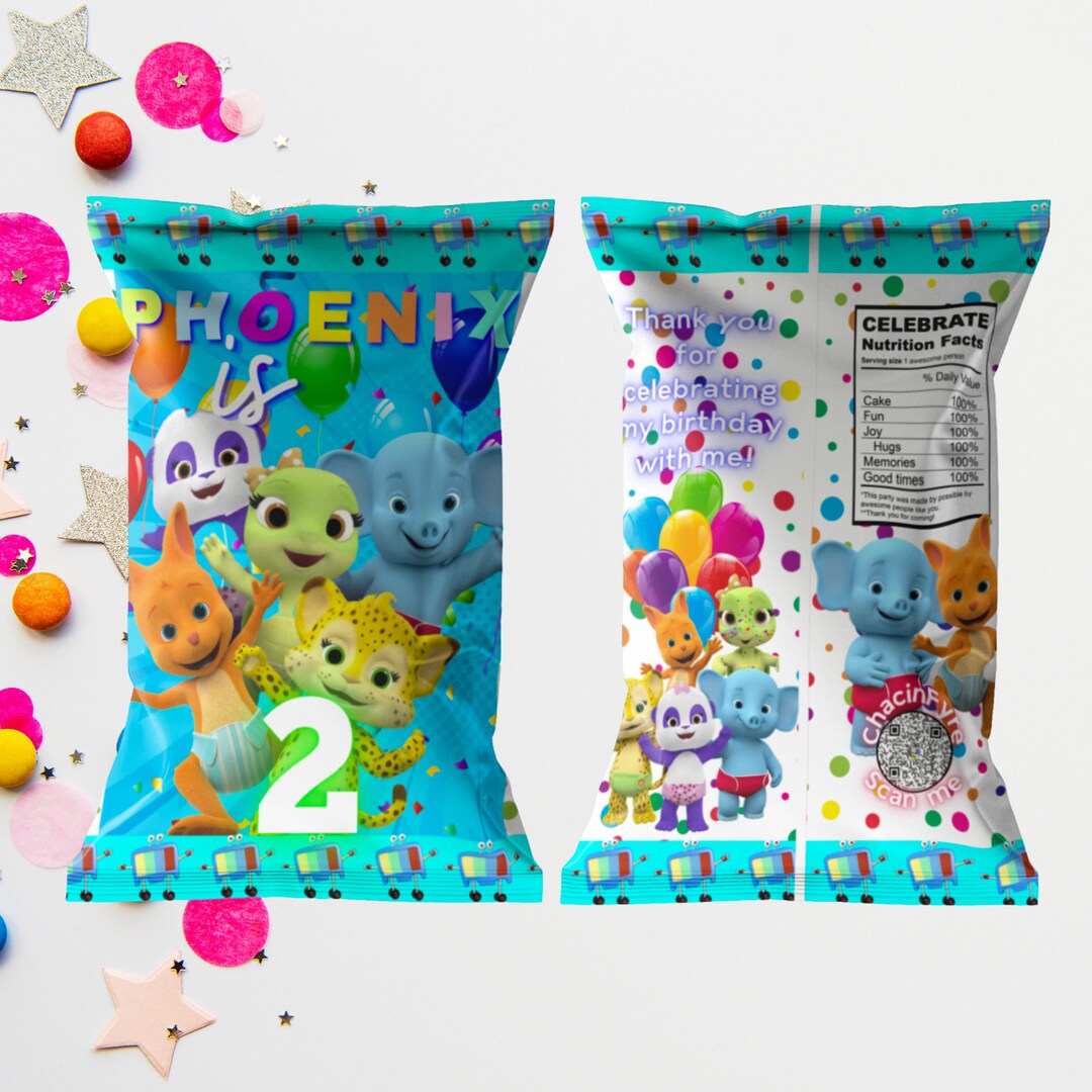 Word Party Chip Bag Word Party Word Party Favors Word Treat - Etsy