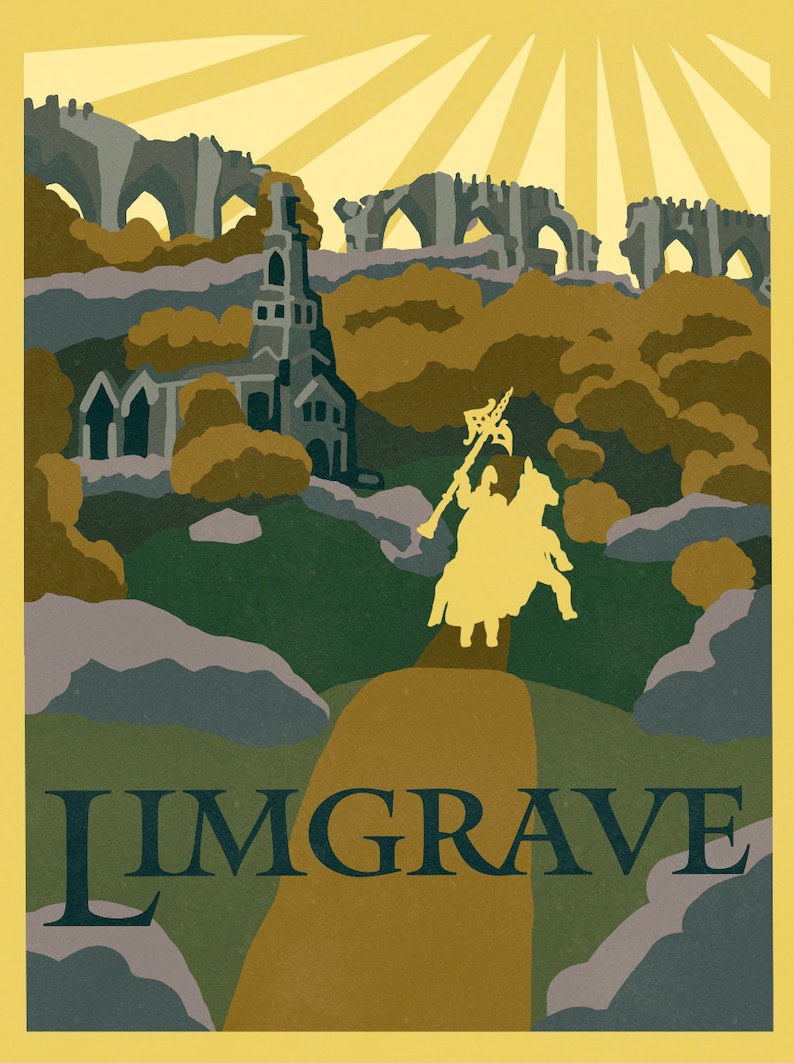 Elden Ring Printable Lands Between 7 Poster Set Limgrave - Etsy