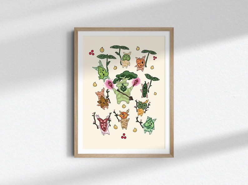 Printable Legend of Zelda Breath of the Wild Tears of the Kingdom Korok ...