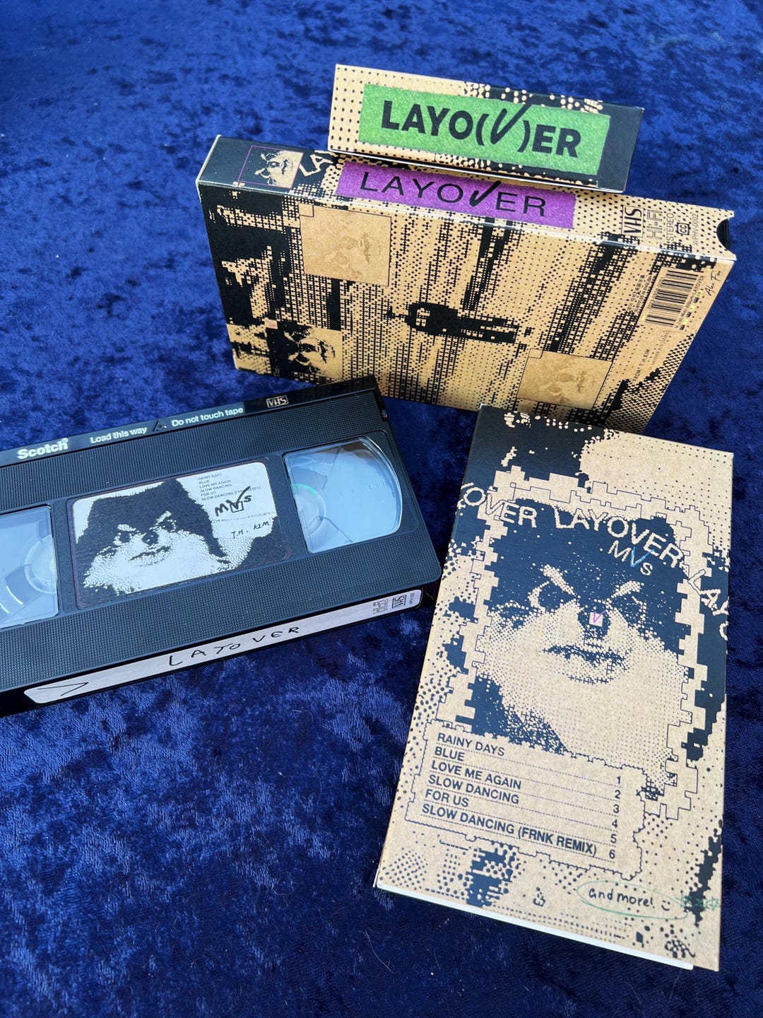 BTS V Layover Music Videos VHS Tape - Etsy