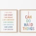 Kids Affirmations, Kids Wall Art, Classroom Decor, Boho Nursery Decor ...
