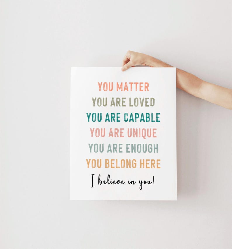 Back to School Classroom Decorations, Inspirational Wall Art for ...