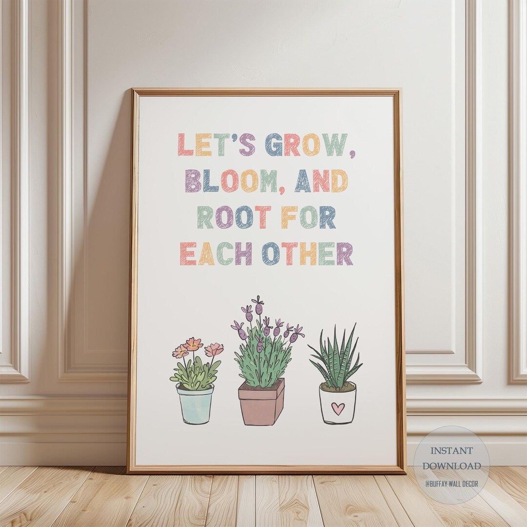 Let's Root for Each Other Poster, Classroom Decor, Classroom Posters ...