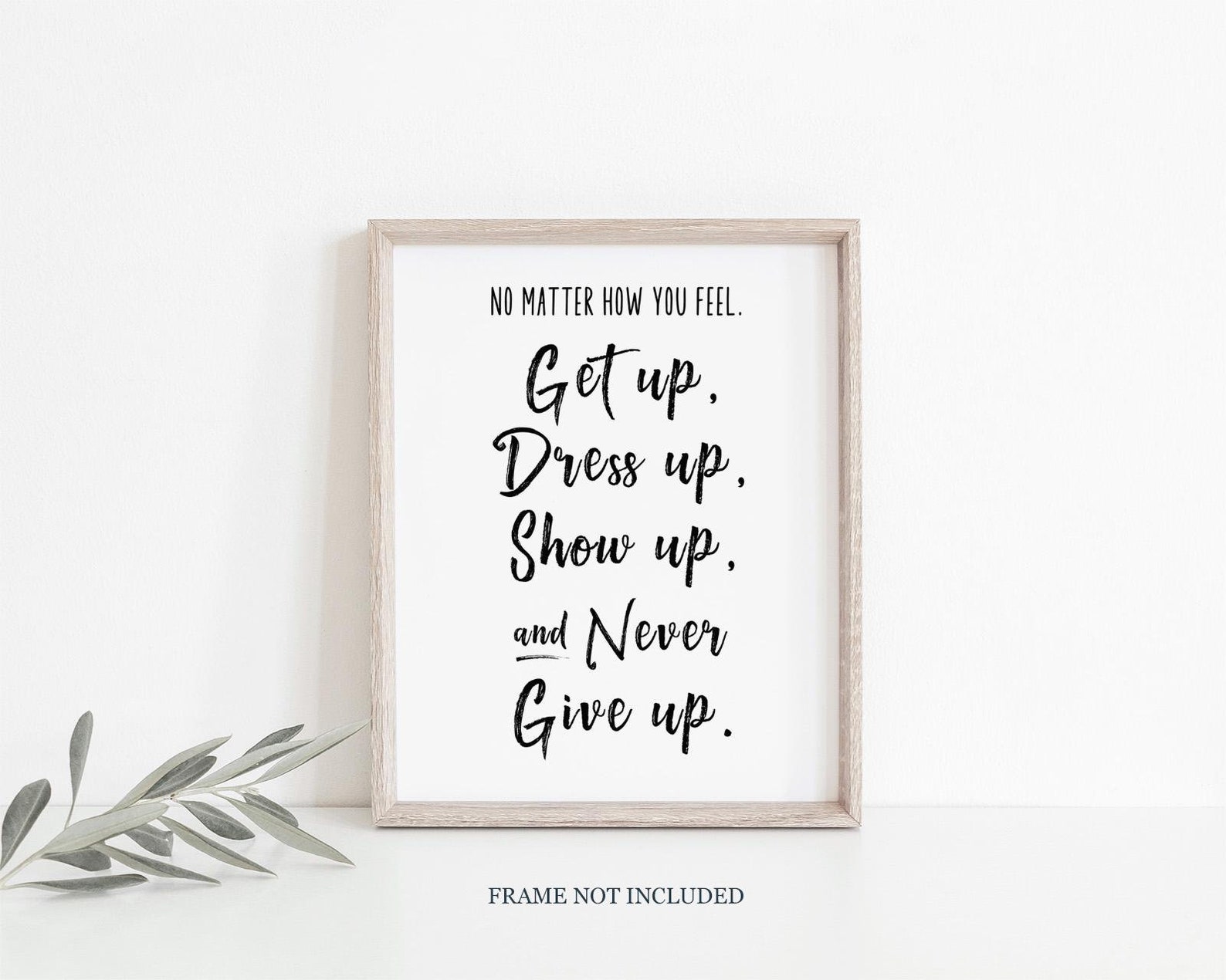 Motivational Wall Art, Motivational Quote, Bathroom Decor, Motivation ...