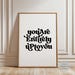 It's Cool to Be Kind Poster, Playroom Classroom Wall Decor, Positive ...