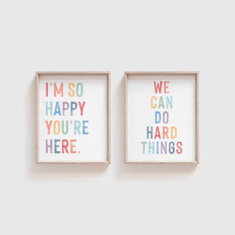 Classroom Wall Decor, Encouragement Quote, Kids Affirmations Art ...