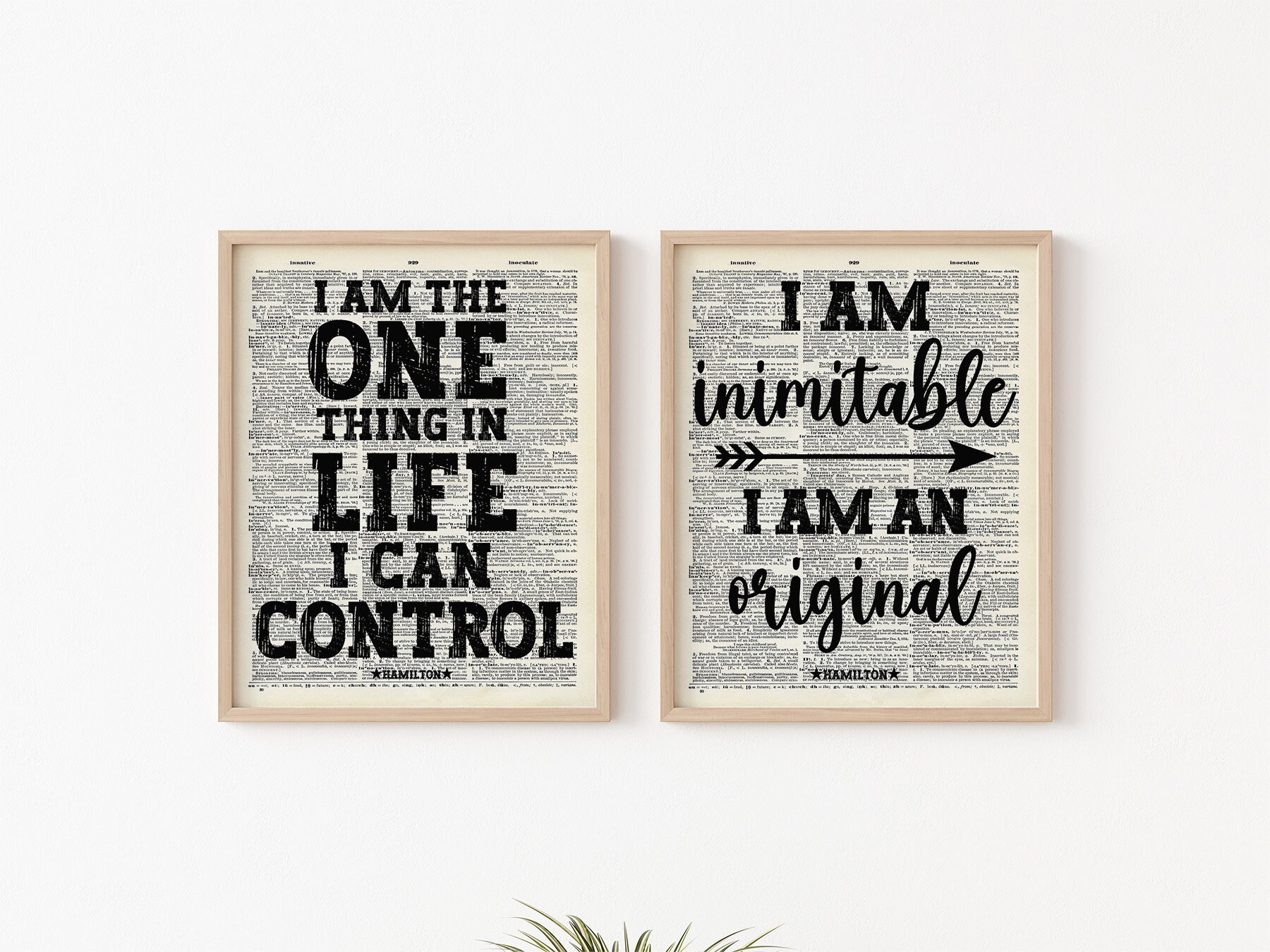 Hamilton Musical Quote, Motivational Quotes Wall Art, Gift for Lin ...
