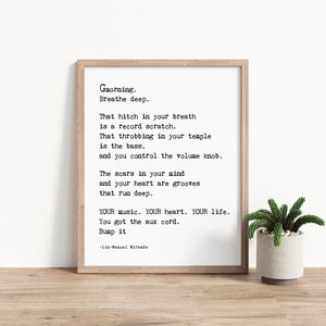 Lin-manuel Miranda Good Morning Quote, Hamilton Musical, Inspirational ...