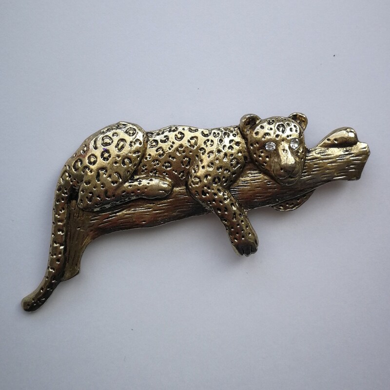 Leopard Brooch Pin - Etsy