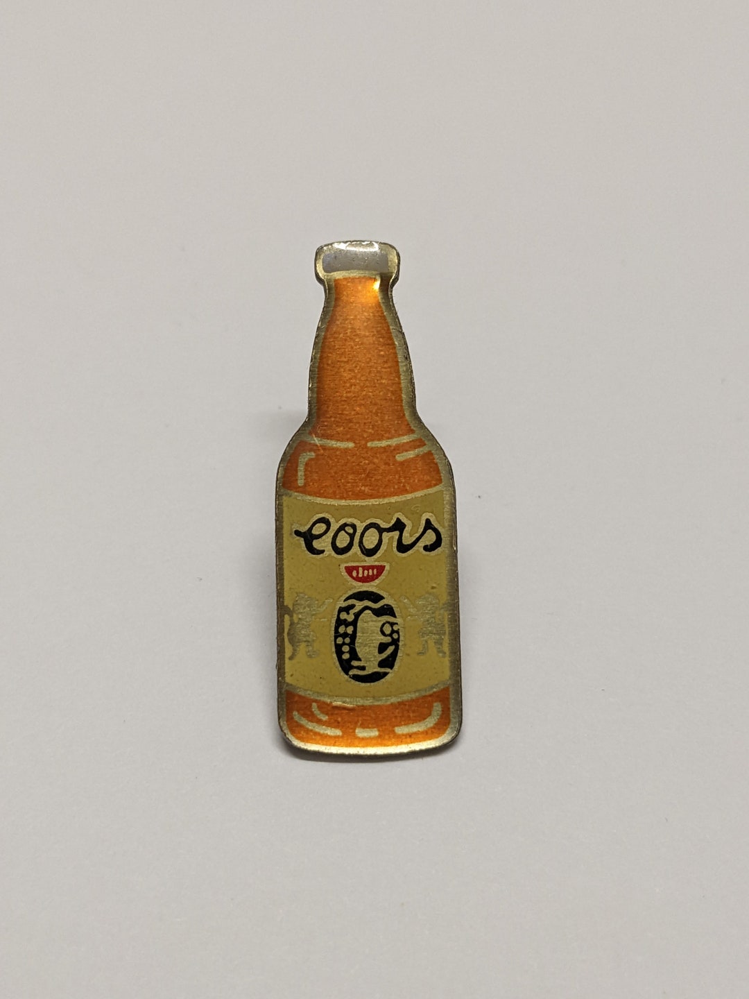Vintage Coors Bottle Enamel Pin Beer Badge Logo Lapel Alcohol ...