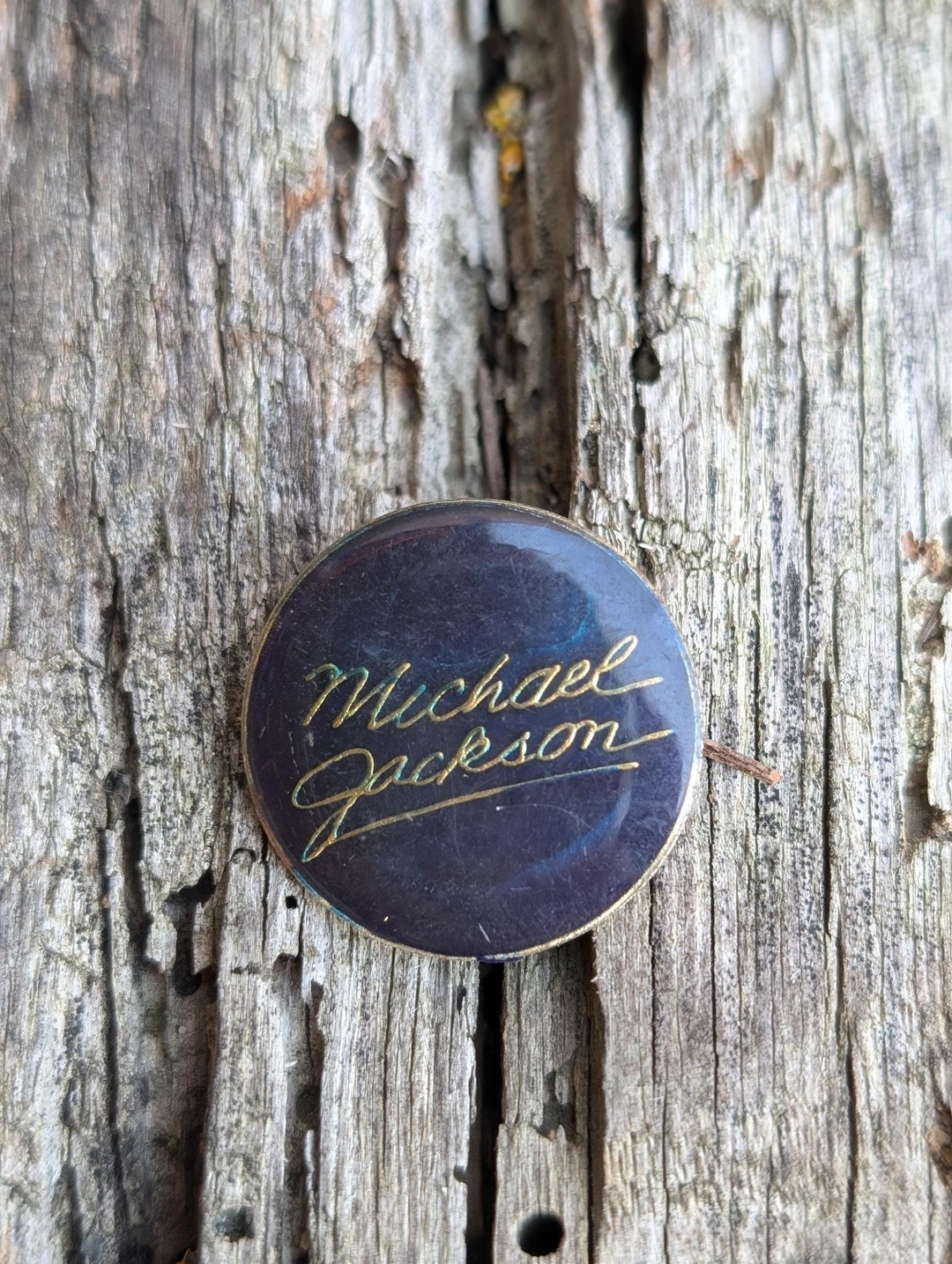 Vintage Michael Jackson Enamel Pin Badge Lapel Pin Hat Pin King of Pop ...