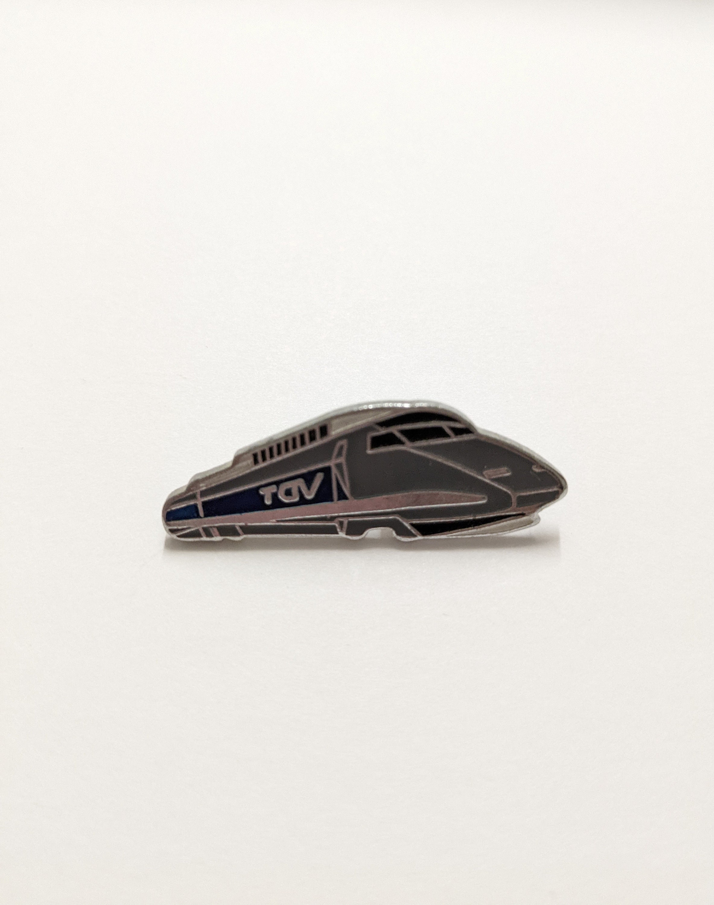 Vintage TGV Train Logo Pin SNCF Badge Gift Engine Fast Train ...