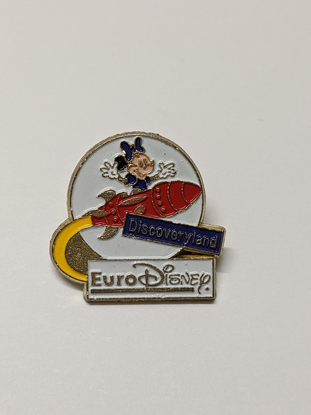 Vintage Minnie Mouse Eurodisney Discoveryland Disneyland Paris Pin ...