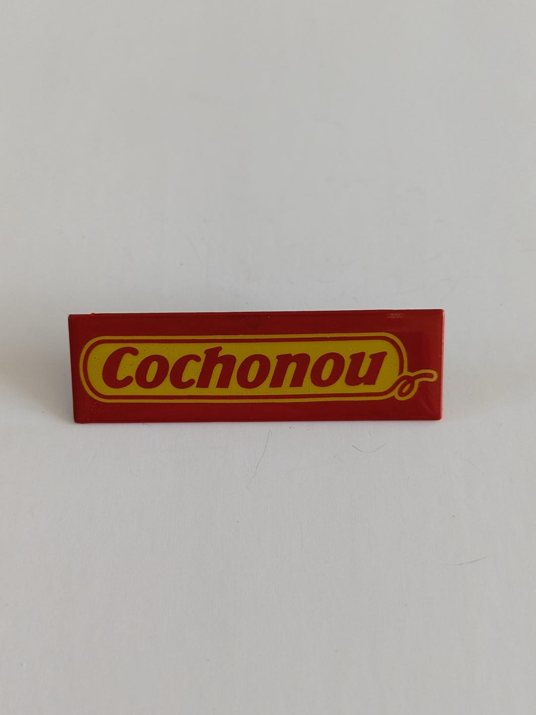 Vintage French Cochonou Pin Badge Logo Made in France Dry Sausage ...