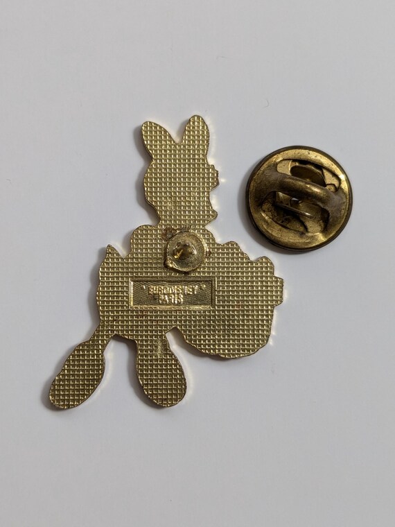 Vintage Daisy Duck Pin Disney Badge 1990's French Ess… - Gem