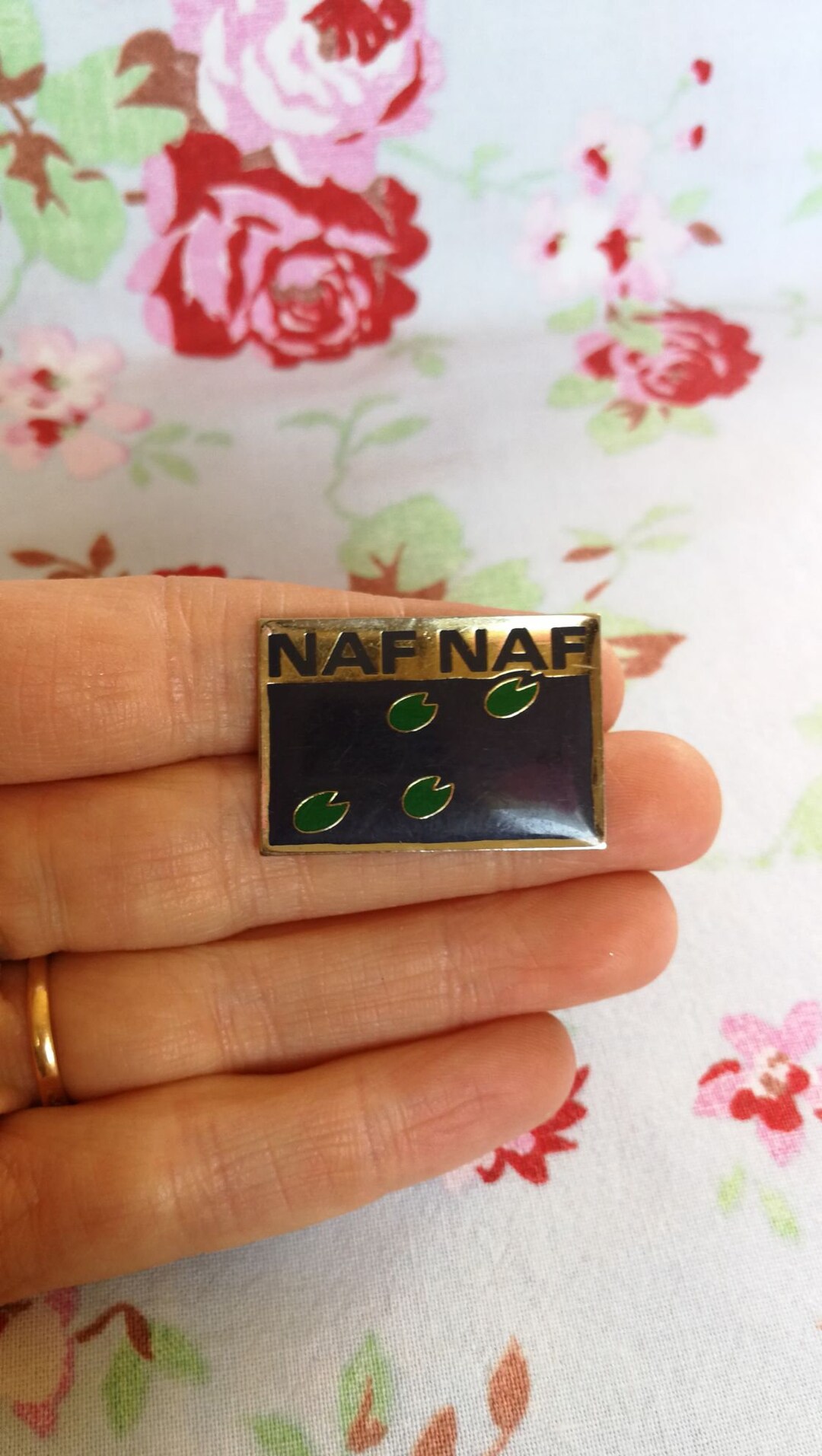 Vintage French Naf Naf Enamel Pin Badge 1990's Made in France ...