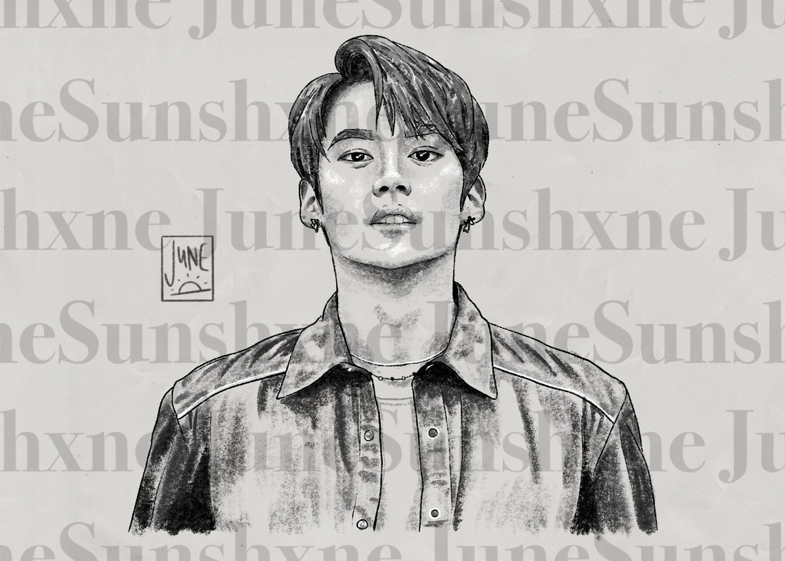 SKZ Hyung Line Original Artwork digital Download - Etsy