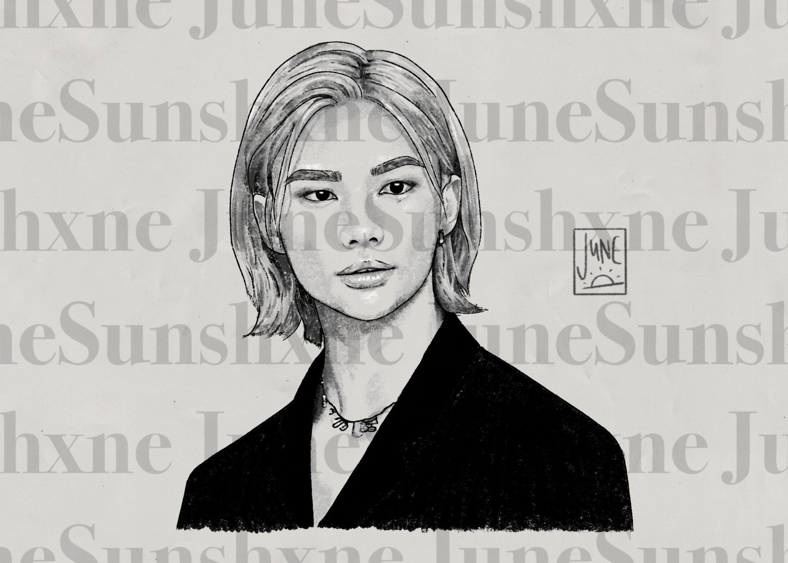 SKZ Hyung Line Original Artwork digital Download - Etsy