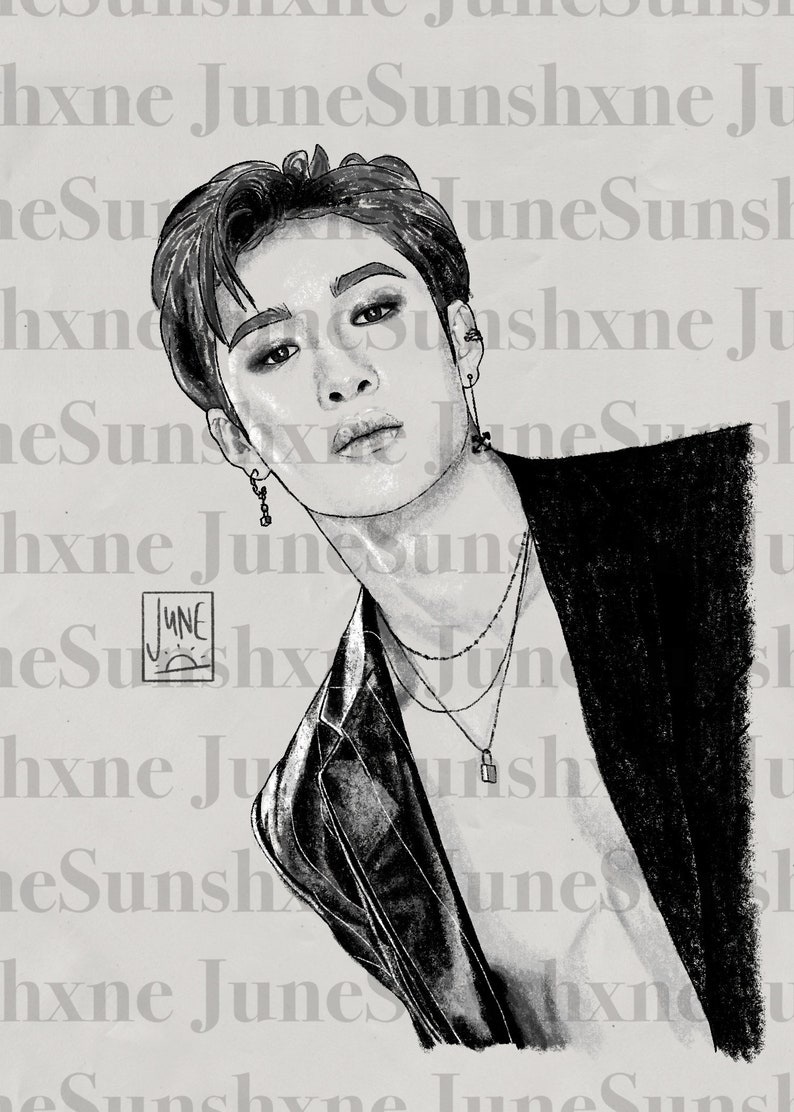 SKZ Hyung Line Original Artwork digital Download - Etsy