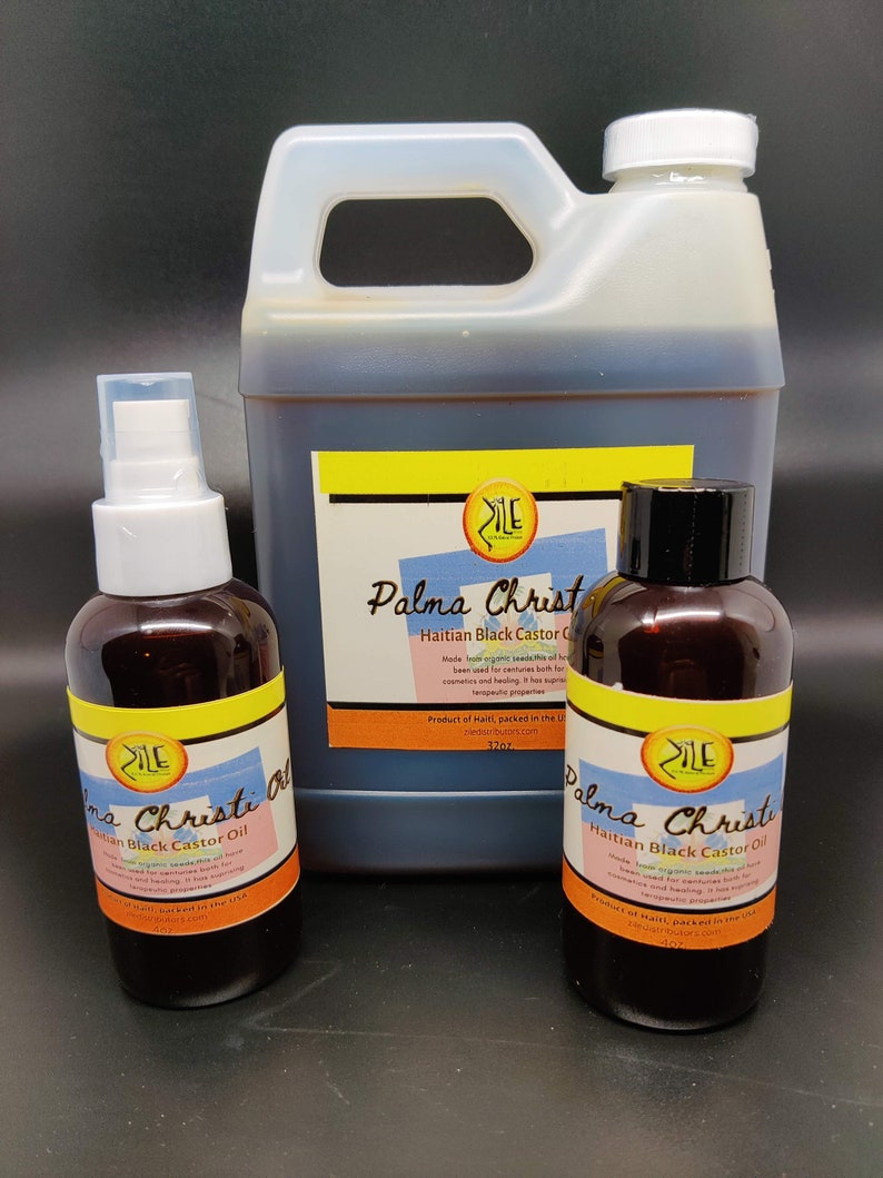 Haitian Black Castor Oil- Maskriti - Etsy