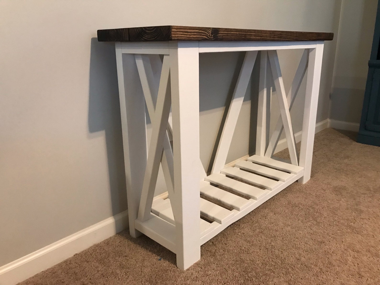 Farm House Sofa Table - Etsy