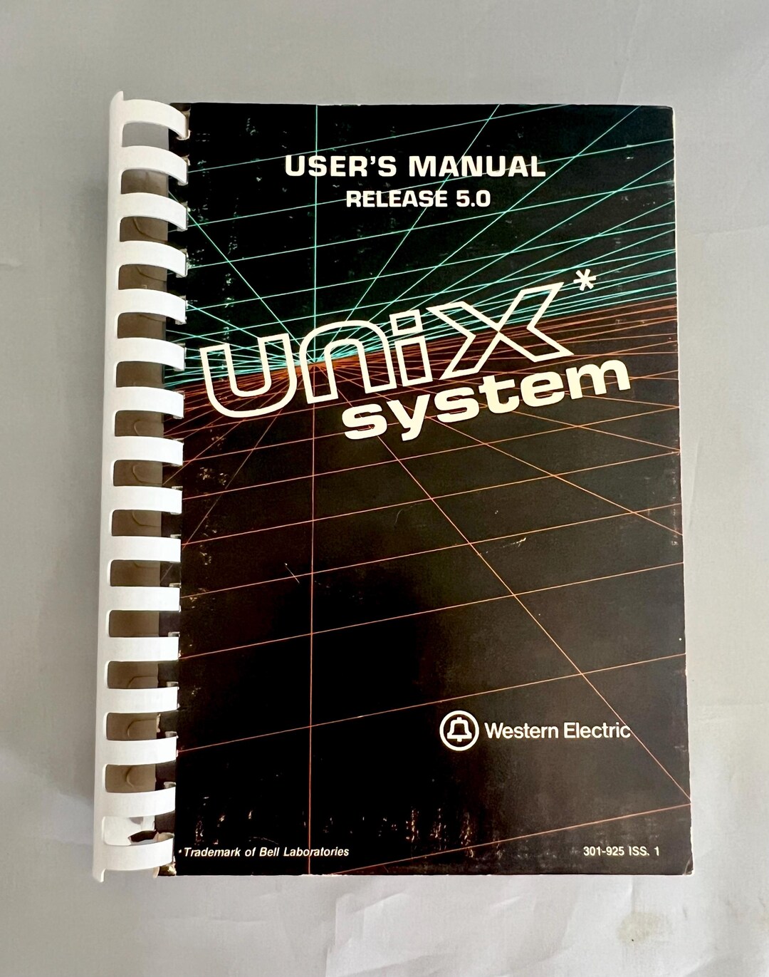 Original Vintage Rare UNIX System User's Manual, Release 5.0 Published ...
