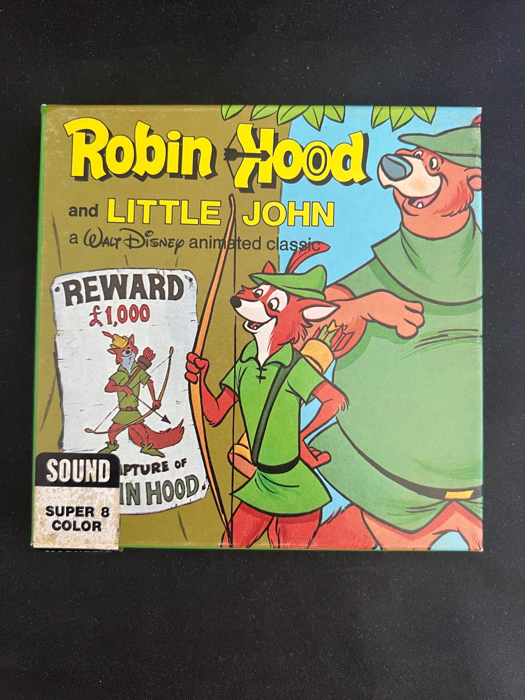 Robin Hood and Little John Animated Classic Rare Super 8 Color Version ...
