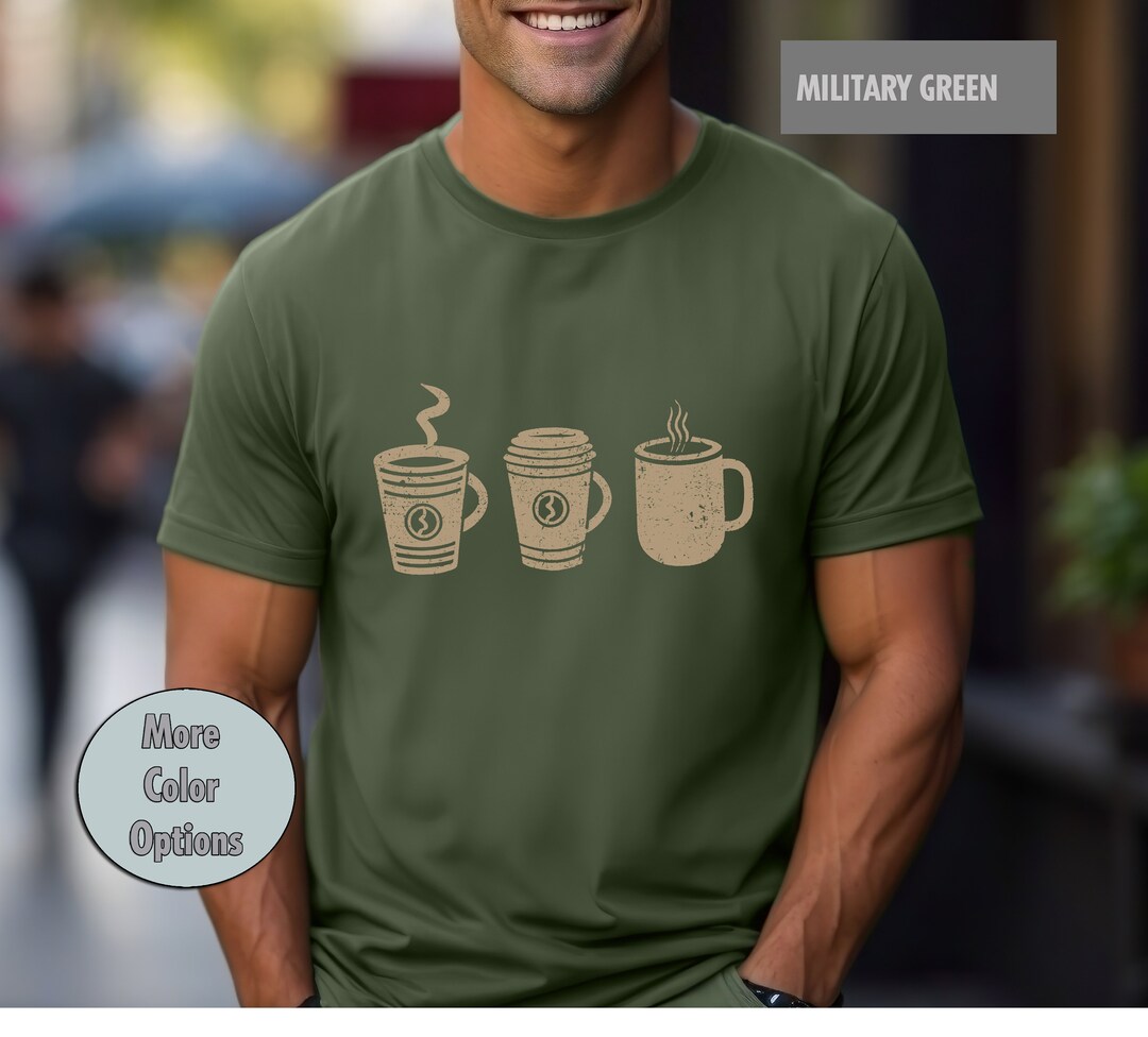 Coffee T-shirt, Coffee T Shirt, Funny Coffee Shirts for Men, Tshirts ...