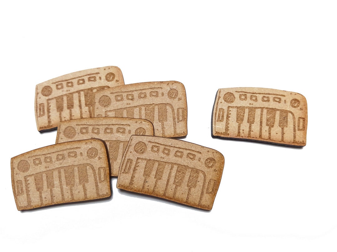 Wooden Keyboard Music Instrument Craft Shape MDF Laser Cut Out Pieces ...