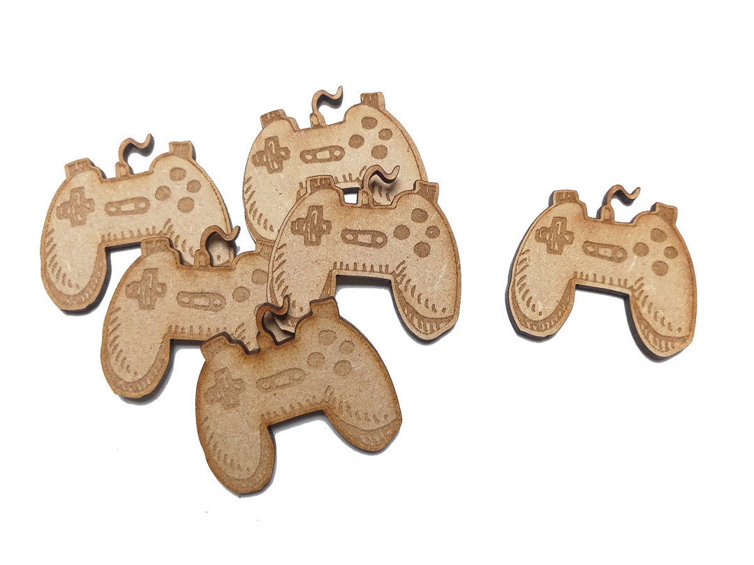 Wooden Console Controller Craft Shape MDF Laser Cut Out Pieces Slices ...
