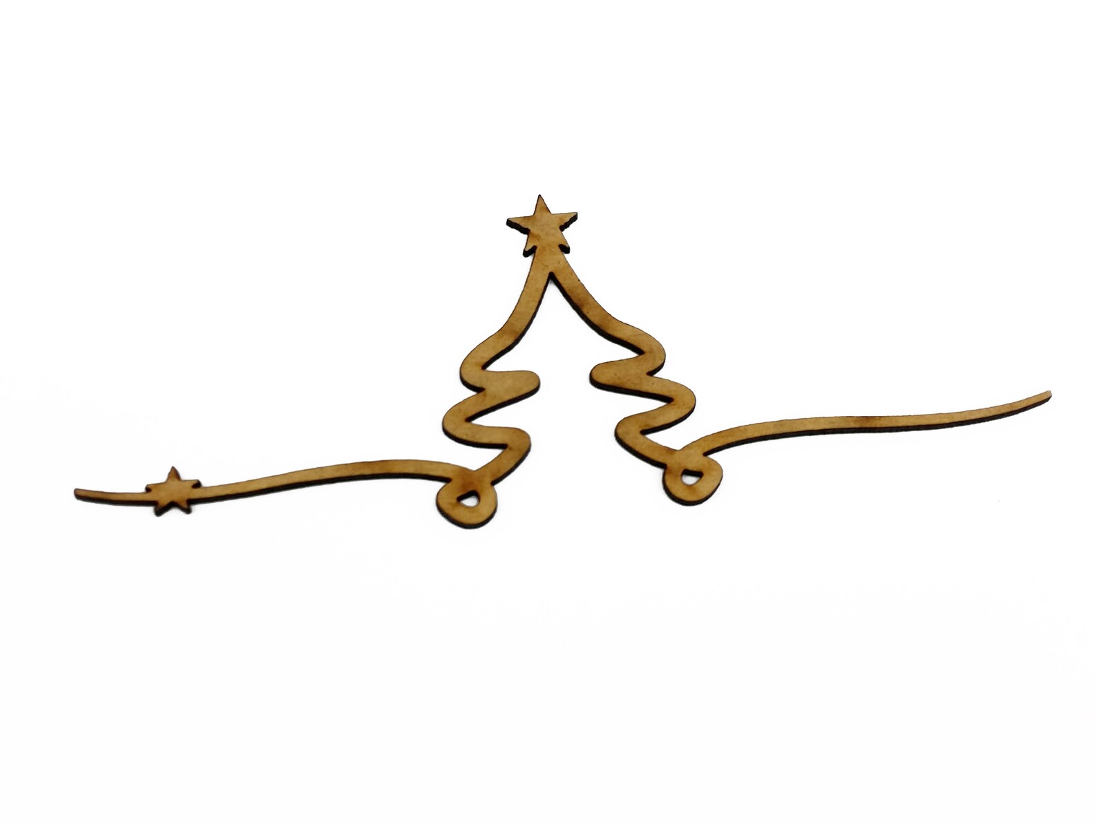 Wooden Christmas Tree Star Craft Shape Cutouts Wood - Etsy UK