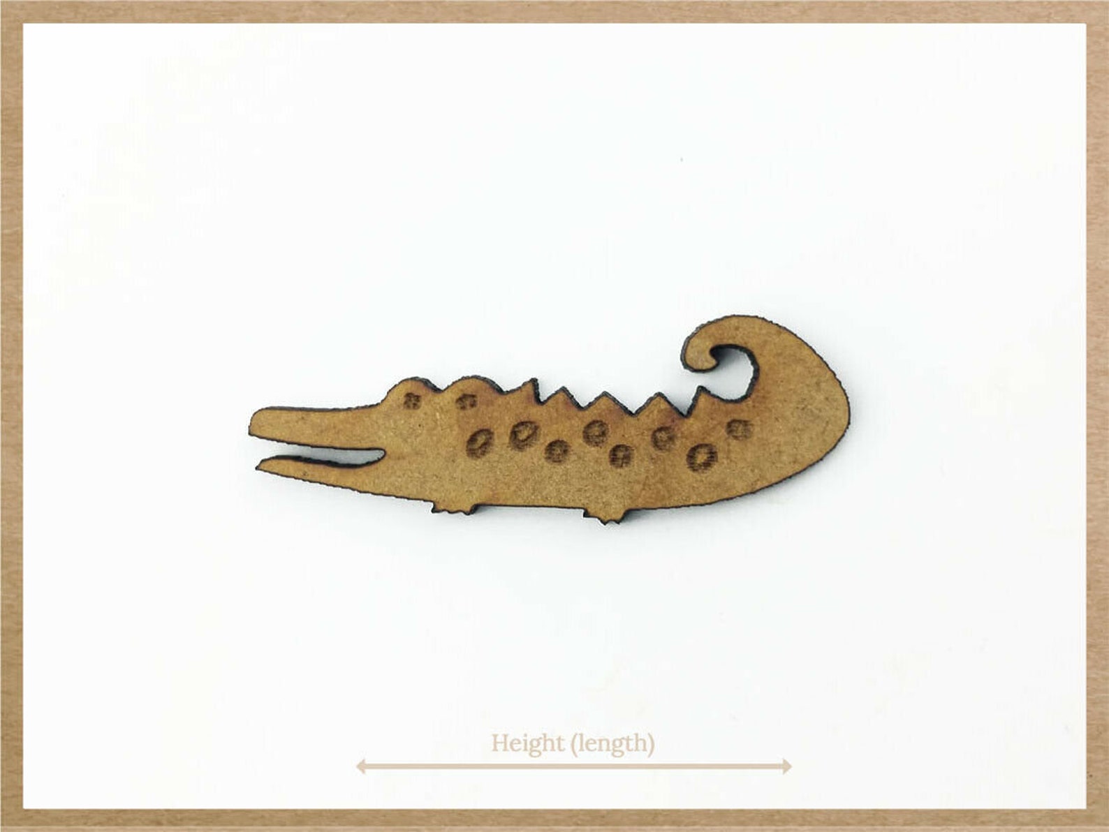 Wooden Crocodile Alligator Animal Craft Shape Cutouts - Etsy