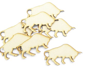 Wooden Bull Cutout - Etsy