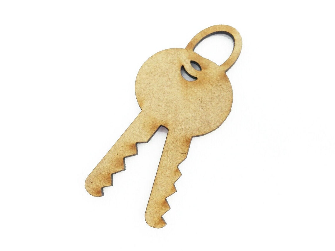 Wooden Keys Home House Craft Shape Cutouts Wood - Etsy UK