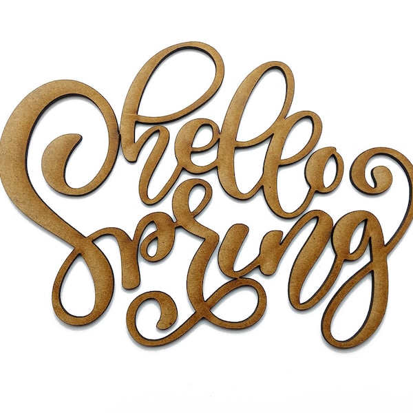 Hello Spring - Etsy
