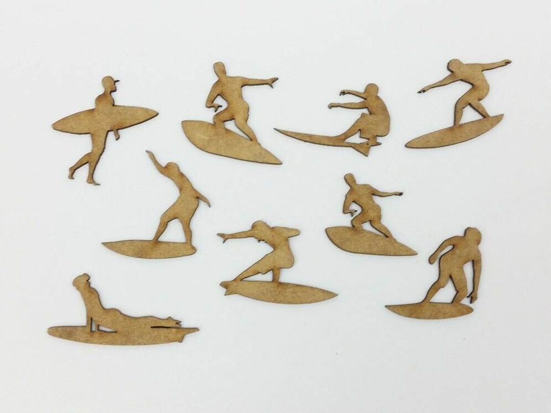Wooden Surfing, Water Sport, Craft Shape, Cutouts, Wood Embellishment ...