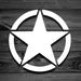 Military Star Vinyl Decal Car Decal Military Decal Army | Etsy
