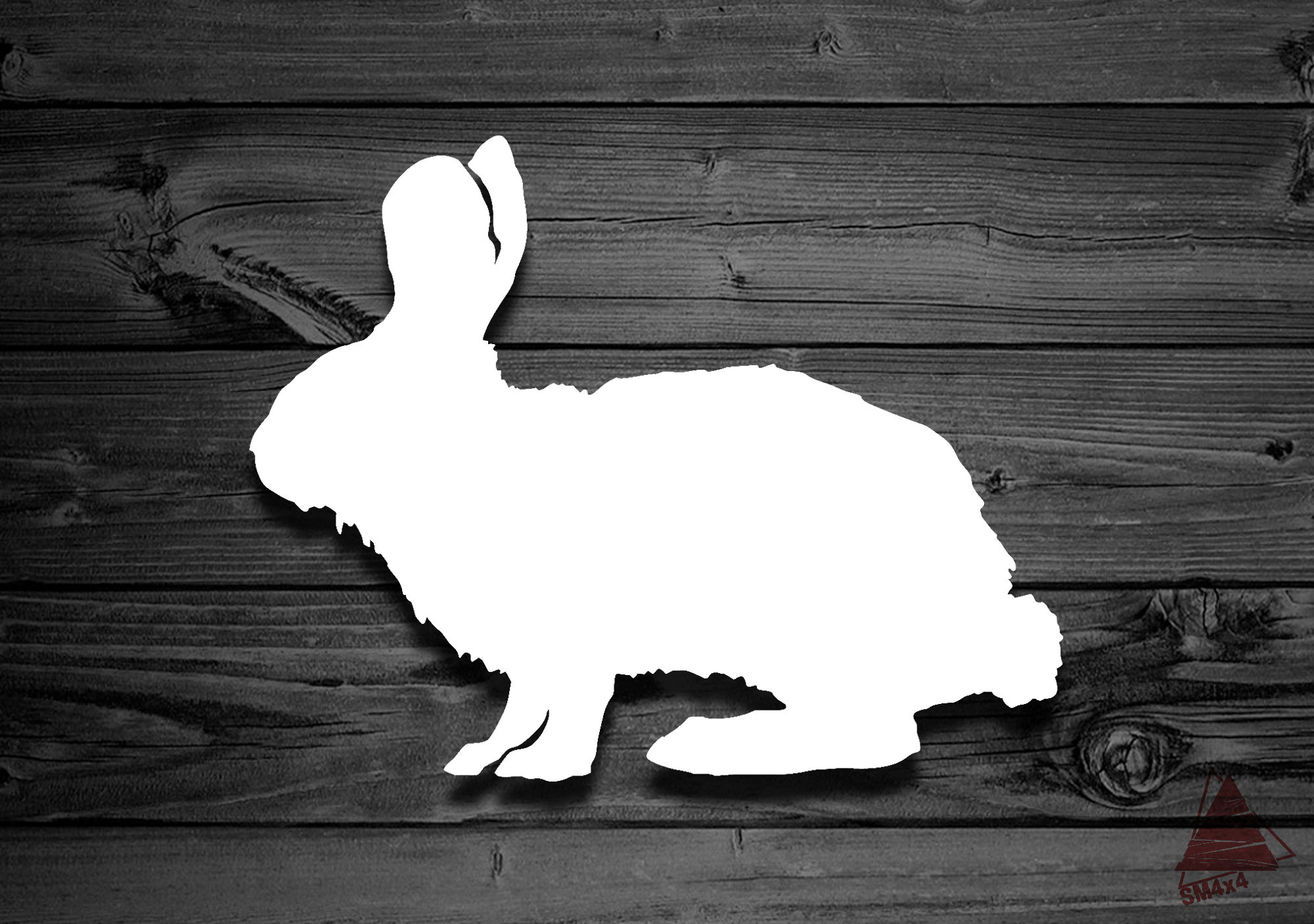Rabbit Decal Car Decals Bunny Stickers Laptop Decal | Etsy