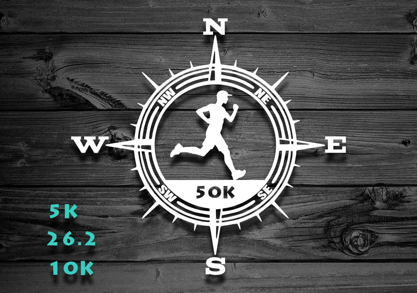 Marathon Decal Car Decal Fitness Decal Running Decal - Etsy