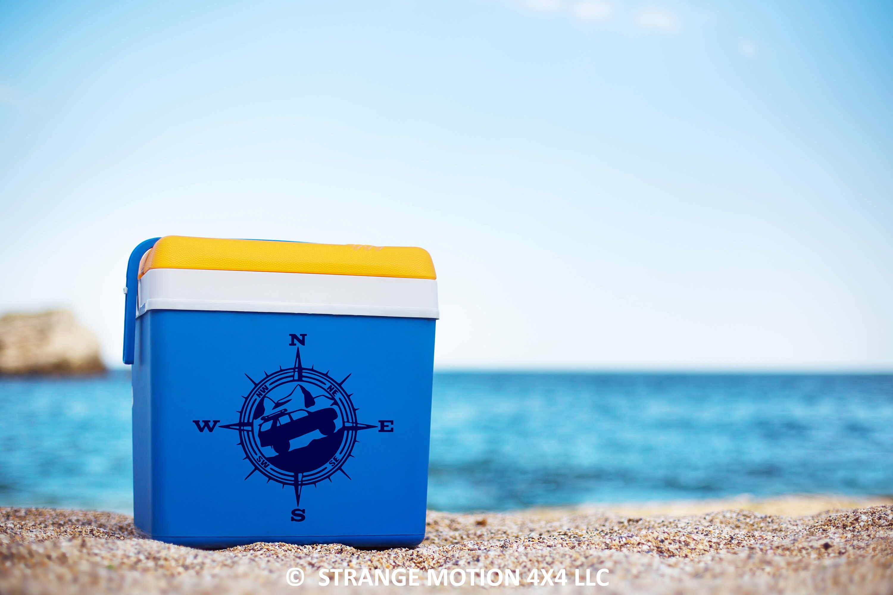 Compass Decal for 4runner Car Decal Mountain Decal Outdoor - Etsy