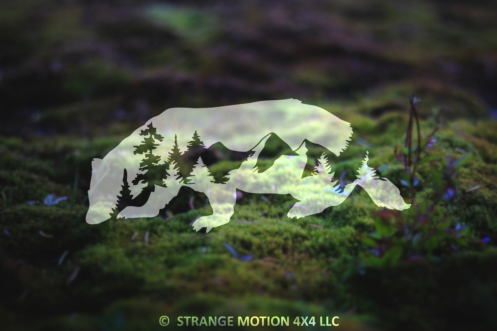 Badger Decal Car Decals Mountain Stickers Laptop Decal - Etsy