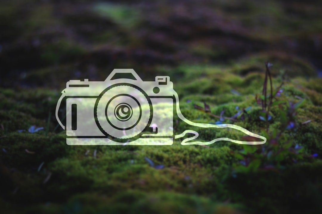 Camera Decal, Photographer Decal, Car Decal, Camera Sticker, Laptop ...