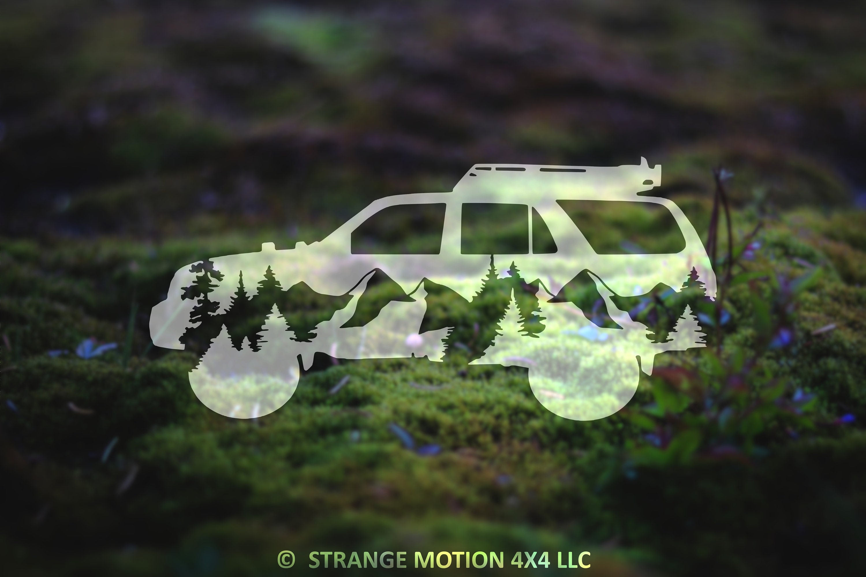 Mountain Decal for 4runner Adventure Decal 4th Gen Decal - Etsy