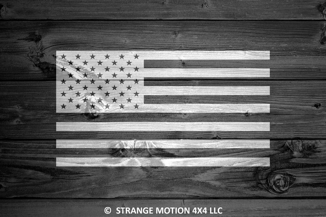 American Flag Decal Pair Car Decals Flag Decal Patriotic - Etsy