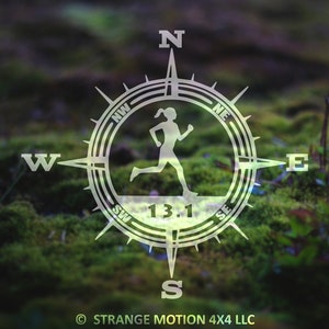 Customizable Marathon Decal, Car Decal, Fitness Decal, Running Decal ...