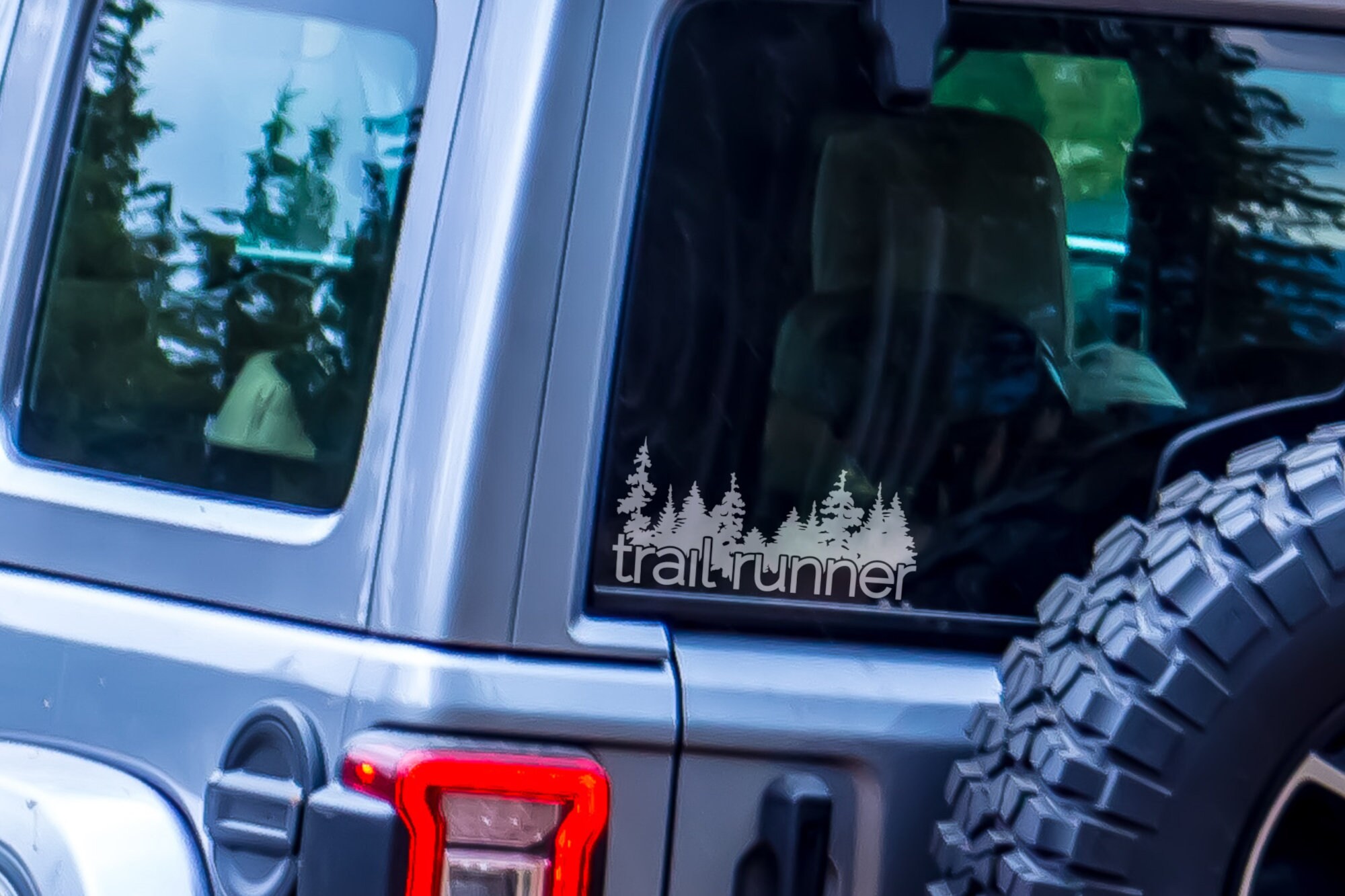 Trail Runner Vinyl Decal | Runner Decal | Trail Runner Sticker ...