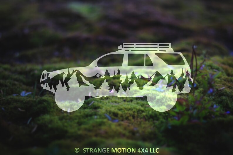 Mountain Decal for 4runner Adventure Decal 3rd Gen Decal - Etsy