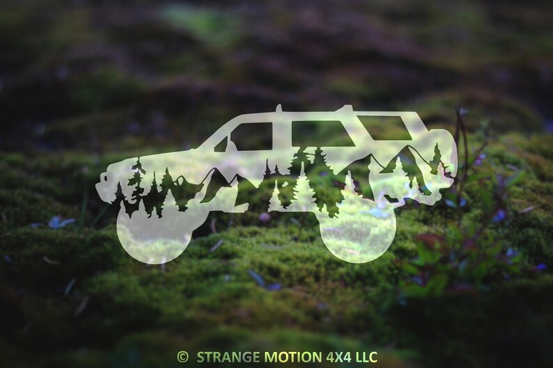 Mountain Decal for 4runner 1st Gen Decal Car Decal - Etsy
