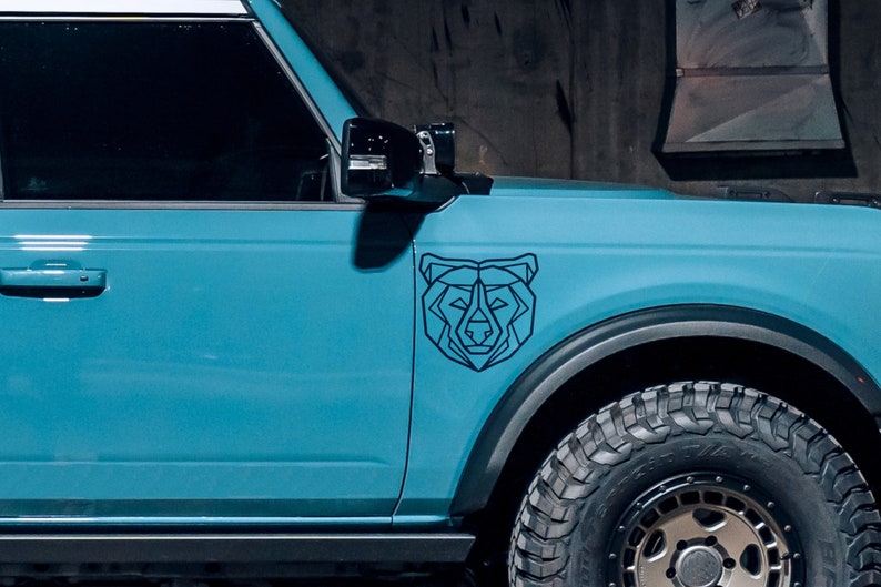 Bear Car Decal | Bear Decal | Bear Sticker | Mountain Decal | Outdoor ...